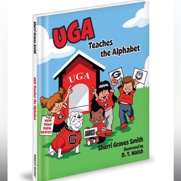 Mascot Books | Toys | Uga Teaches The Alphabet Kids Learning Book ...